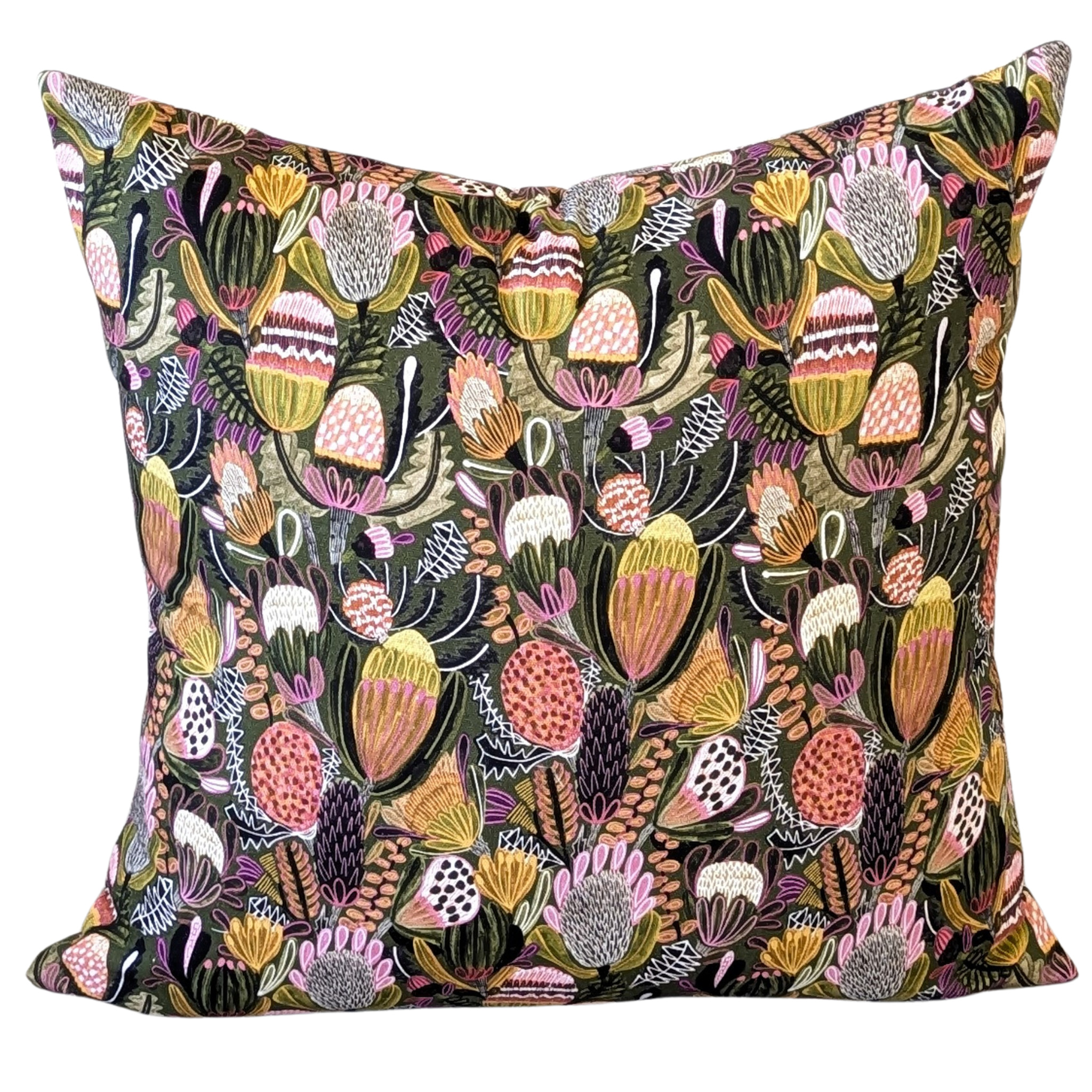 Bush Banksia Cushion Cover – Emotive Collection